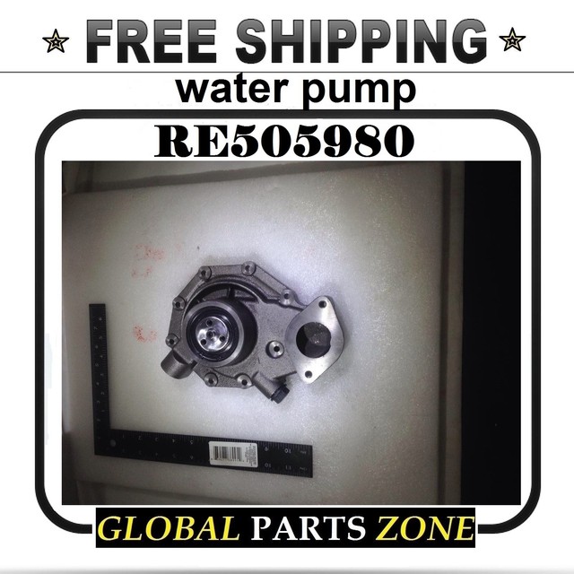 RE505980 Water Pump for John Deere 5403 5420 5420N 5520 6100 6110 6120 ...