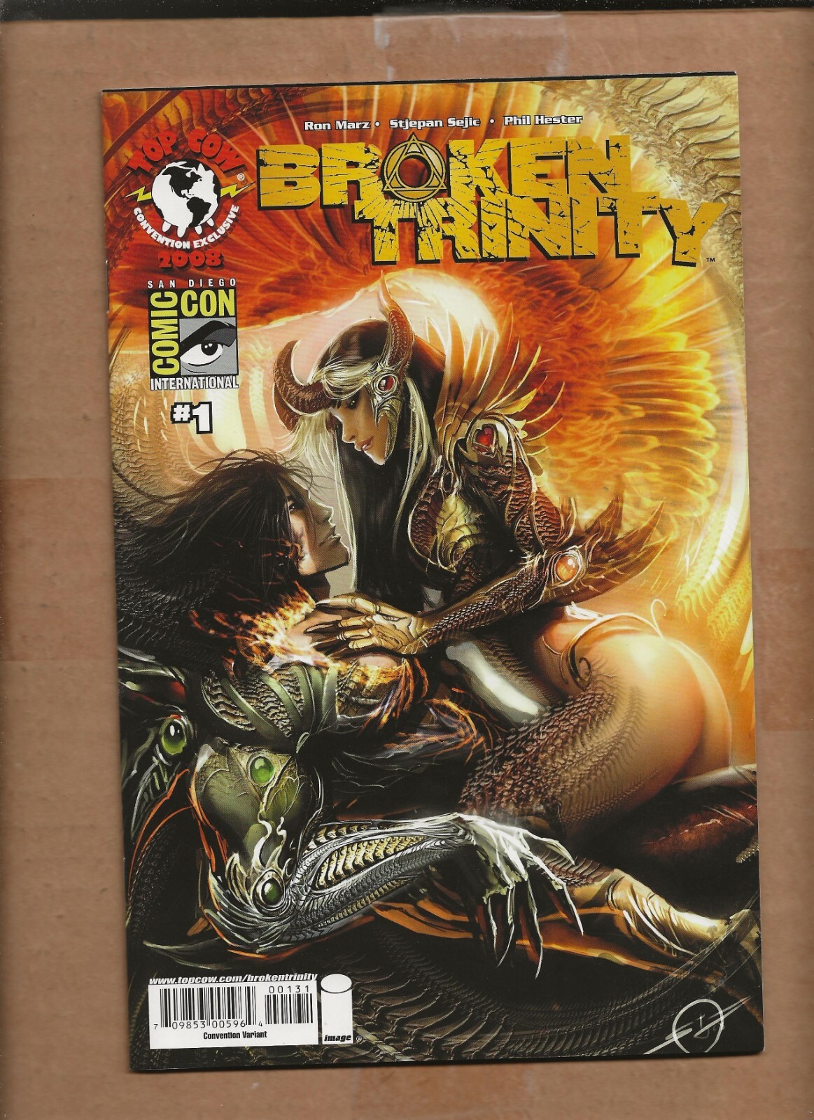 BROKEN TRINITY #1 SAN DIEGO COMIC CON SDCC EXCLUSIVE VARIANT COVER IMAGE | eBay