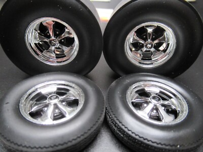 KEYSTONE DRAG RACING 1:18 WHEEL AND TIRE SET ACME A1806028W SLICK ...