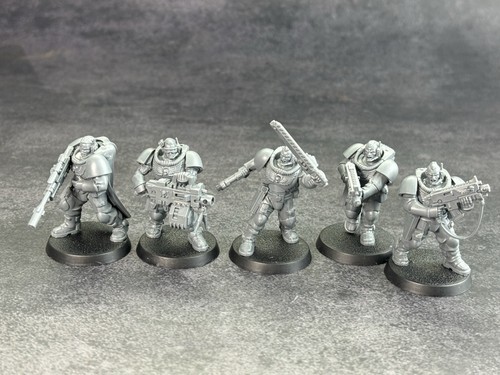 Space Marine Scout Squad X5 Warhammer 40k Primaris Marines | eBay
