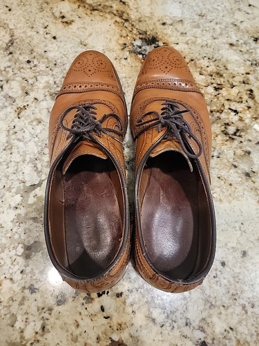 Allen Edmonds Strand Men's Size 11.5 D Cap Toe Oxford 1635 Walnut ...