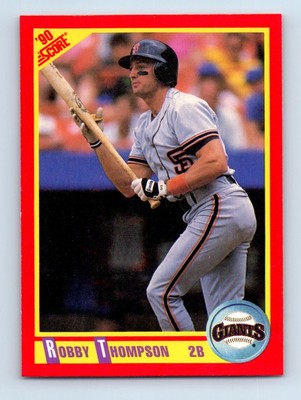 1990 Score Robby Thompson San Francisco Giants #397 | eBay