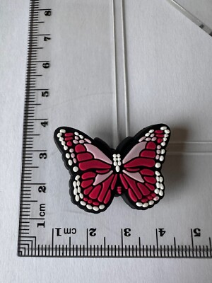 Pink Butterfly .… Shoe Charm for Croc | eBay UK