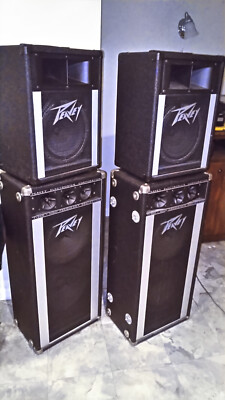 REMARKABLE CONDITION!! 88 89 PEAVEY Vintage PA SPEAKERs HIGH FREQUENCY ...