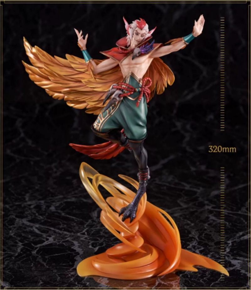 Official LoL League of Legends Rakan/XAYAH 1/7 Figure Model Statue Toy ...
