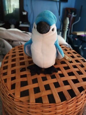 Ty Rocket The Blue Jay Beanie Baby Plush Toy | eBay