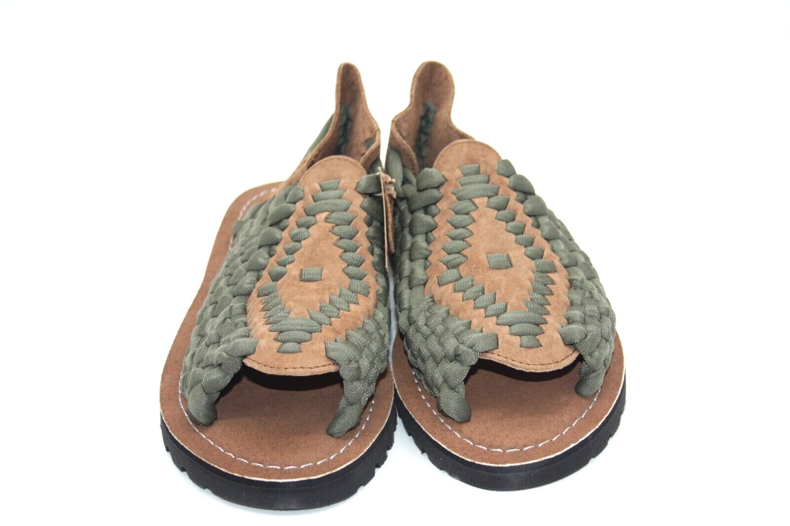 MENS SANDAL CHUBASCO AZTEC NYLON OLIVE PORK COFFEE S80411 SIZE 8 ...