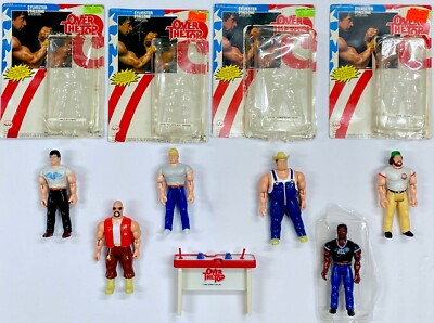 1985 Lewco - Over The Top - Complete Set of 6 Figures & Table - Lincoln ...