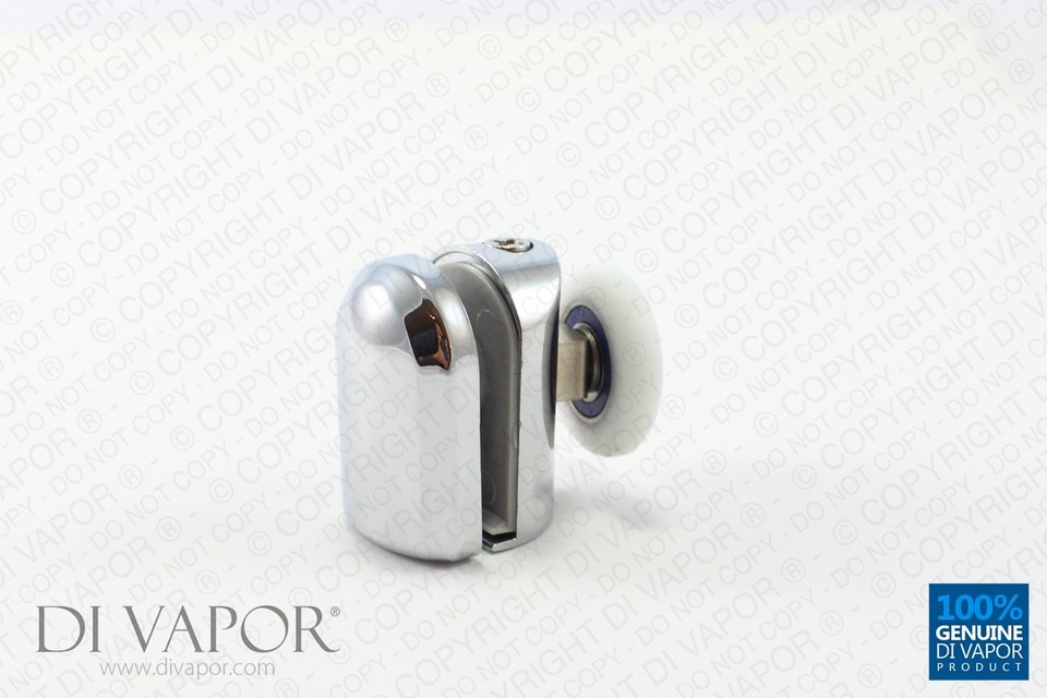 Di Vapor (R) Top Glass Curved Shower Door Roller 6mm to 8mm glass ...