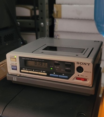 SONY EVO-210 Video 8mm VCR Video Cassette Recorder | eBay