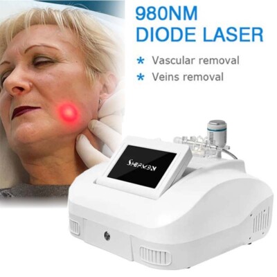 Physical Therapy Diode Laser 980nm Vascular Blood Removal Spider Vein ...