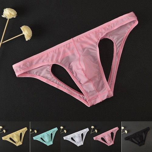 Stylish Men's Seamless Low Rise Briefs Breathable Underwear for a ...