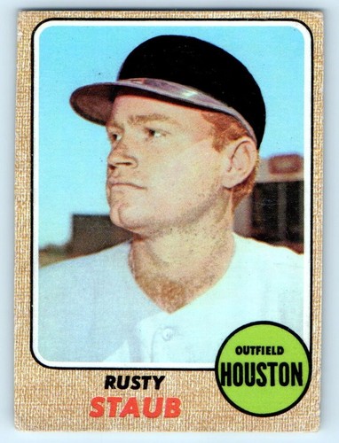 1968 Topps Baseball Cards #300 Rusty Staub Houston Astros | eBay