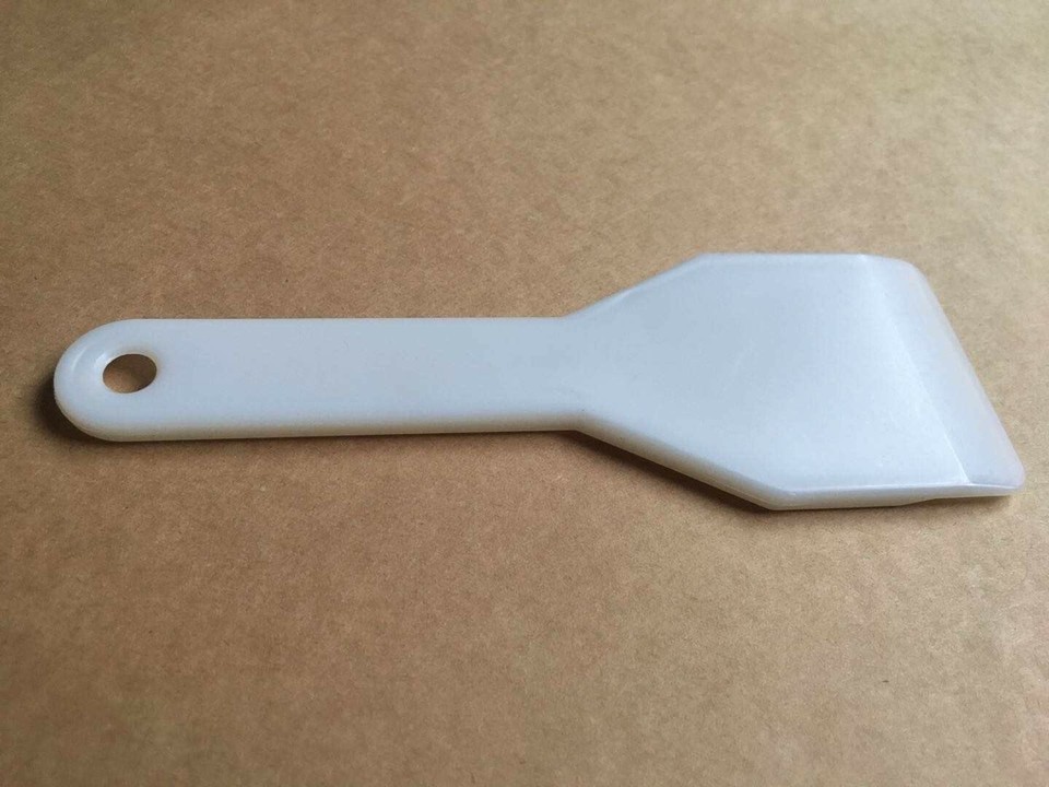 Freezer Ice Scraper Set White Plastic Defrost Deice Fridge ABS ...