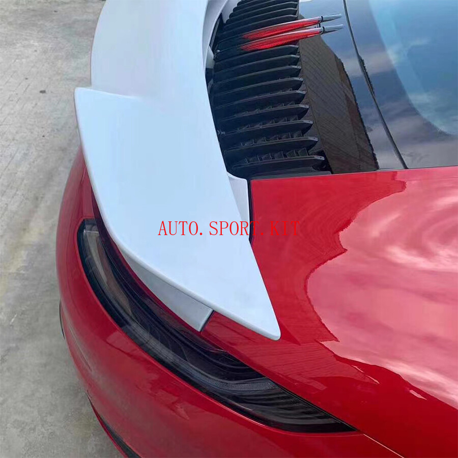 2020-2021 Porsche 911 992 Rear Spoiler Wing For 2020 To 2021 Fiberglass ...