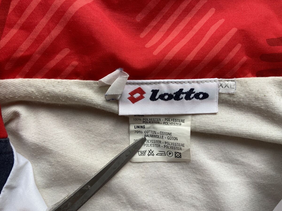 SWITZERLAND 90s HOME FOOTBALL SOCCER TRACK JACKET LOTTO sz SWITZERLAND 90s HOME FOOTBALL SOCCER TRACK JACKET LOTTO sz