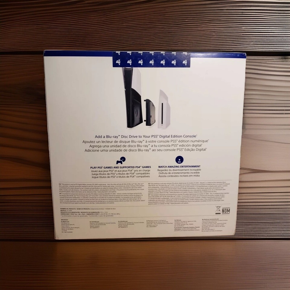 Sony Playstation 5 Disc Drive for PS5 PRO / PS5 Slim Digital Edition ...