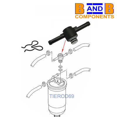 FUEL FILTER BLEED VALVE & CLIP VW GOLF MK4 AUDI A3 TDI 1J0127247A C23 ...