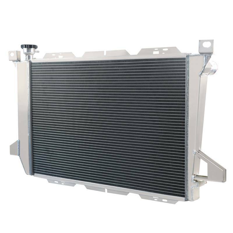 3 ROW Aluminum radiator For 1985-1997 FORD F150 F250 F350 BRONCO 4.9L ...