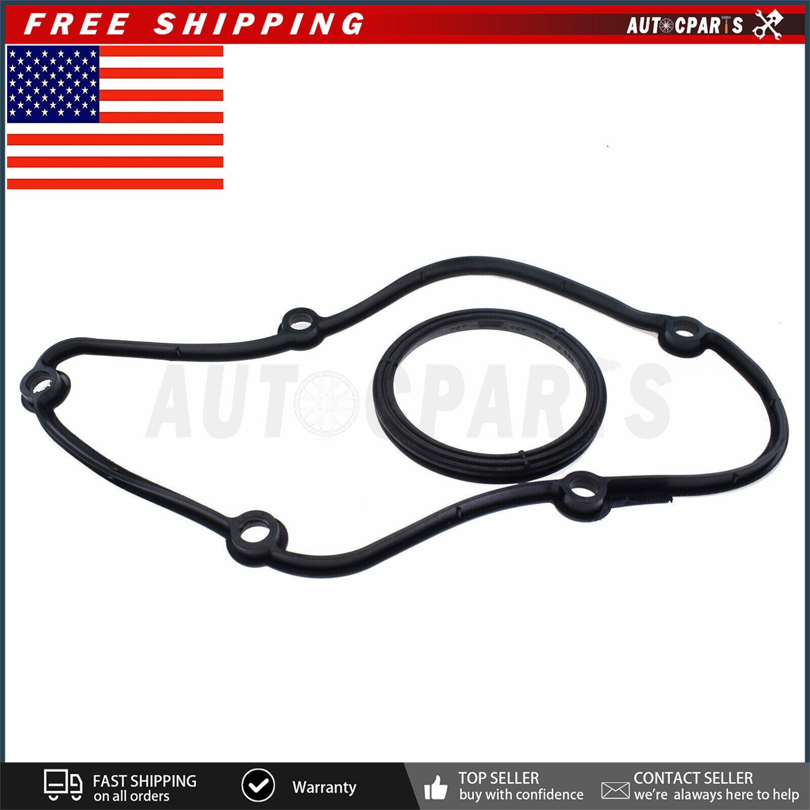 Upper Timing Chain Cover Gasket / Seal Fit 2009-2020 VW PASSAT CC Audi ...