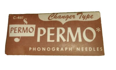 25 PERMO C-461 Changer Type Phonograph Needles Imported From ...
