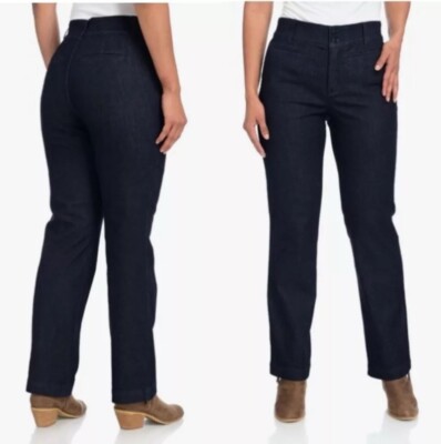 Christopher & Banks Black Shaped Fit Mid-Rise Trouser Pants Size 20W ...