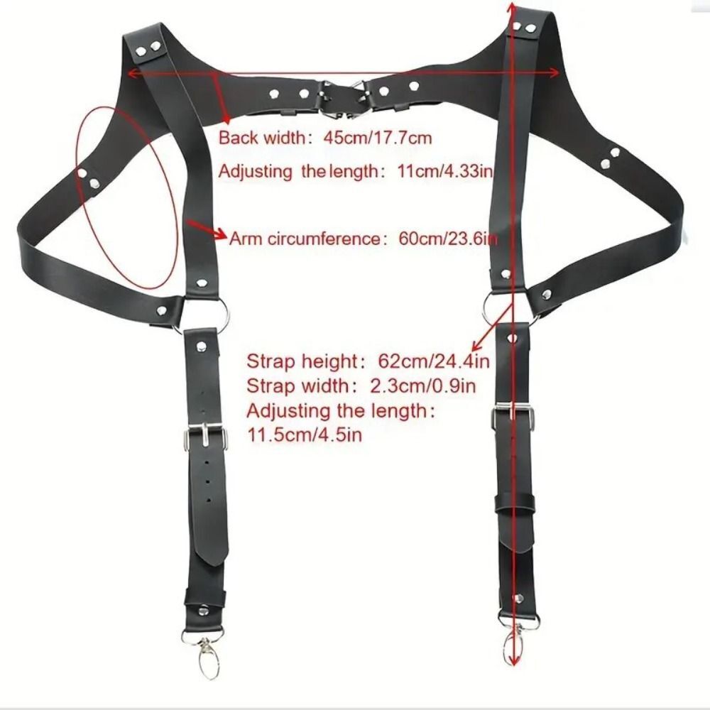 Adjustable Strap Clip Elastic Braces Shoulder Harness Adult Belts Adult ...