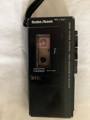 MICRO CASSETTE RECORDER /PLAYER - RADIO SHACK | eBay