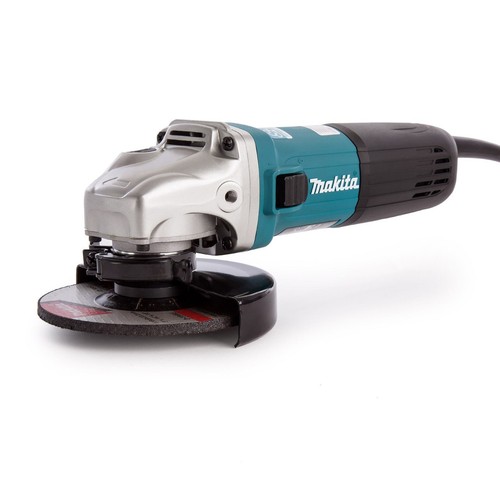 Makita 5 inch/125mm Angle Grinder 110V Soft Start 1400w Side Handle ...