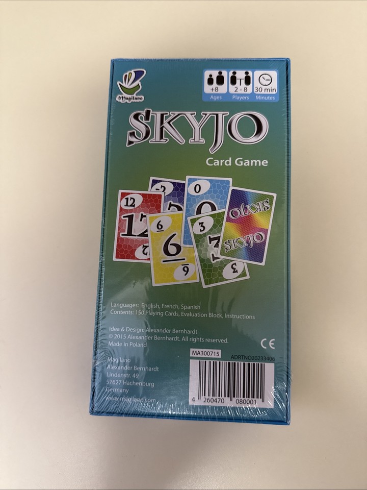 Skyjo Card Game - Brand New, Sealed | eBay