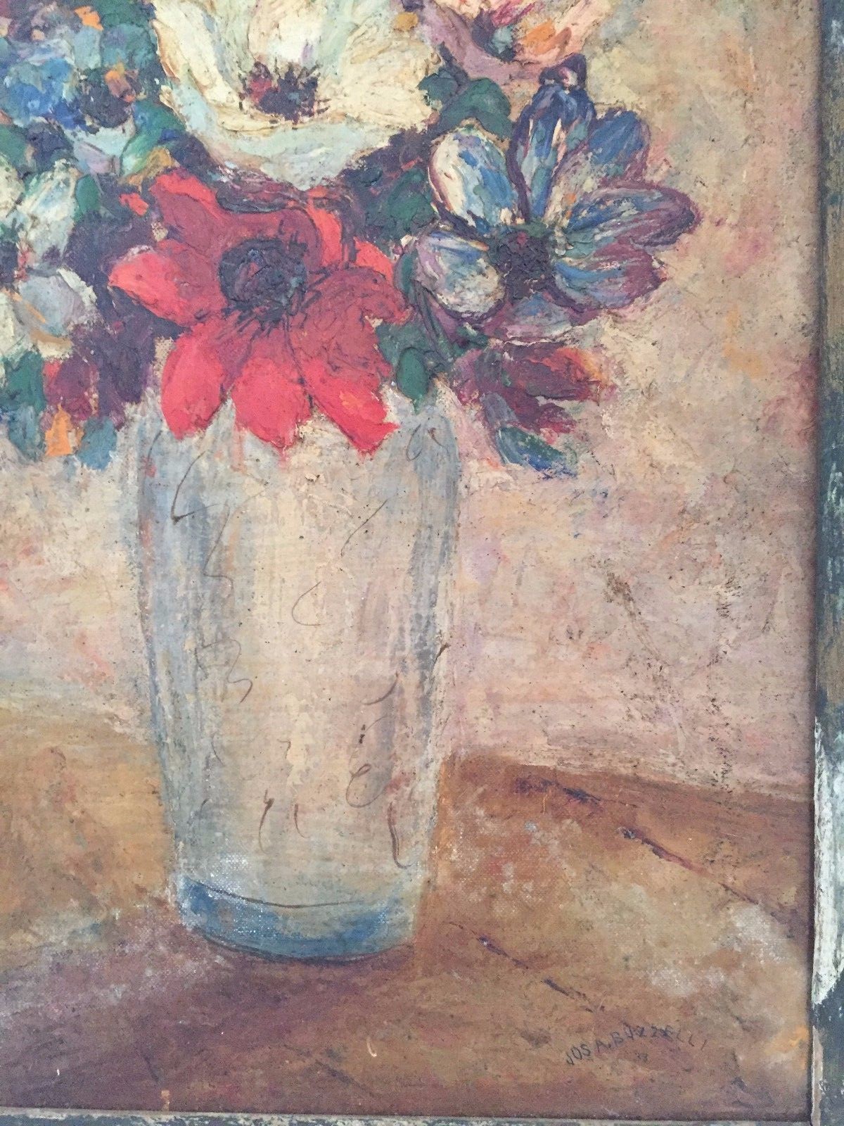 Joseph Anthony Buzzelli - Oil on Canvas in Frame - Still Life | eBay