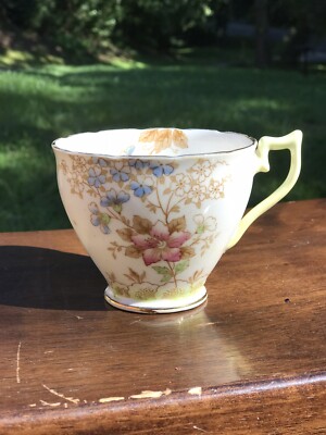 Vtg Wellington China BEST BONE J.H.C. England Floral Pattern w/ Gold ...