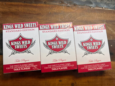 3 decks of Table Players Vol 29 (Kings Wild Sweets) Playing Cards ...