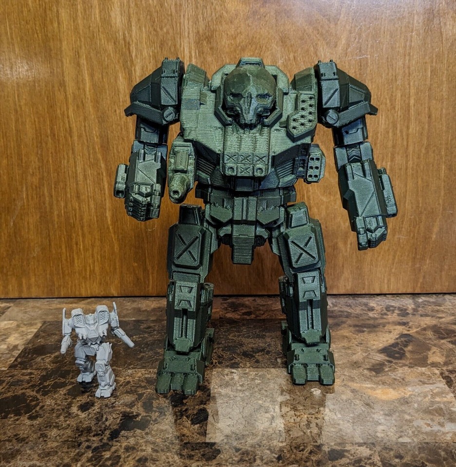 Mech Figurine - Atlas; Destiny Scale (140%, 10.5" Size), Articulated | eBay