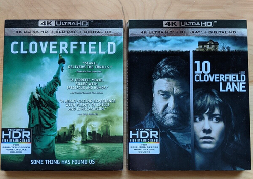 CLOVERFIELD & 10 Cloverfield Lane 4K (UHD / Blu-ray) + OOP Slipcovers 32429300348 | eBay