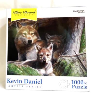 Imagination Puzzles brand Jigsaw Puzzle; Wolves by Kevin Daniel; 1000 ...
