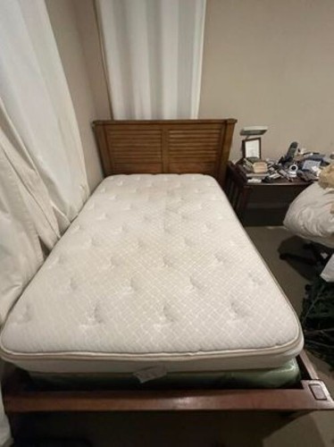 Ethan Allen Drake Bed Frame, Terra, size Full | eBay