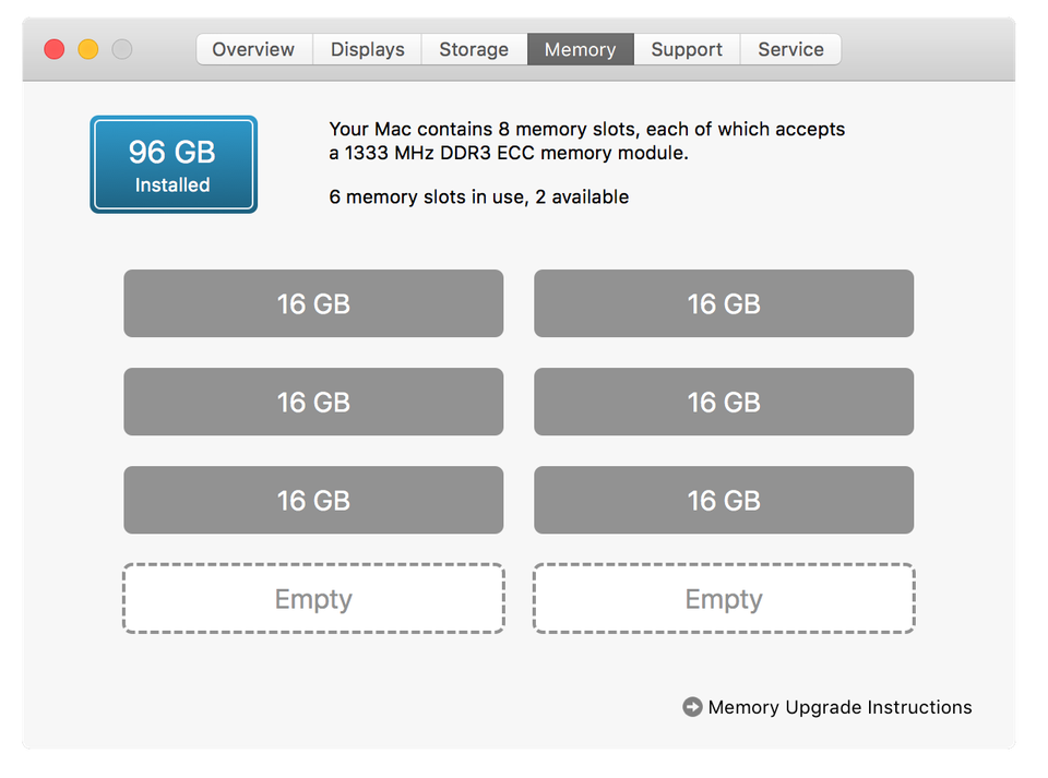 2009 Mac Pro 4,1- 5,1 CPU Tray with 12-Core 3.46GHz Xeon and 96GB RAM ...