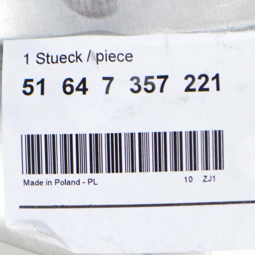 BMW 7 G11 RADIATOR LOWER LEFT BRACKET 51647357221 7357221 2016 NO DUTY ...