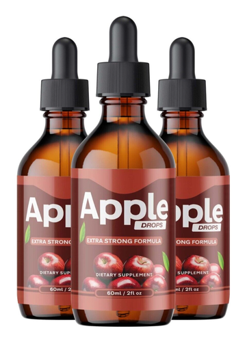 Apple Drops Extra Strong Formula AppleDrops Dietary Supplement ( 3 Pack ...