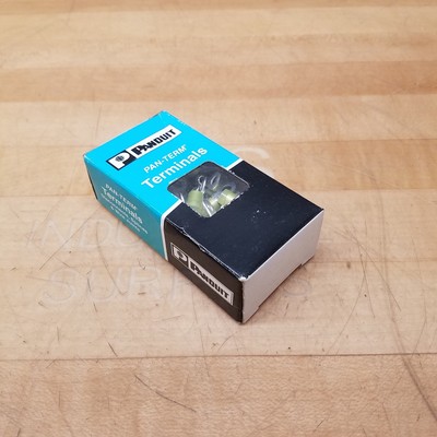 PANDUIT PN10-10R-L Pressure Terminal Connector, Strip Length 9/32 ...