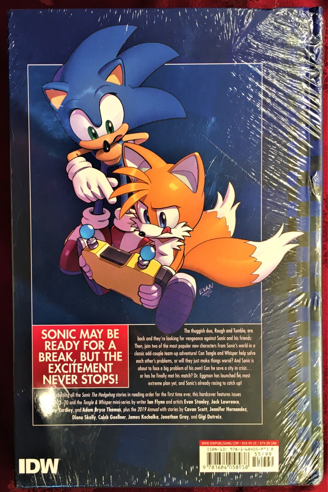 LOT 704: SONIC HEDGEHOG IDW HARDCOVER Collection Books Vol 01 02 Sonic ...