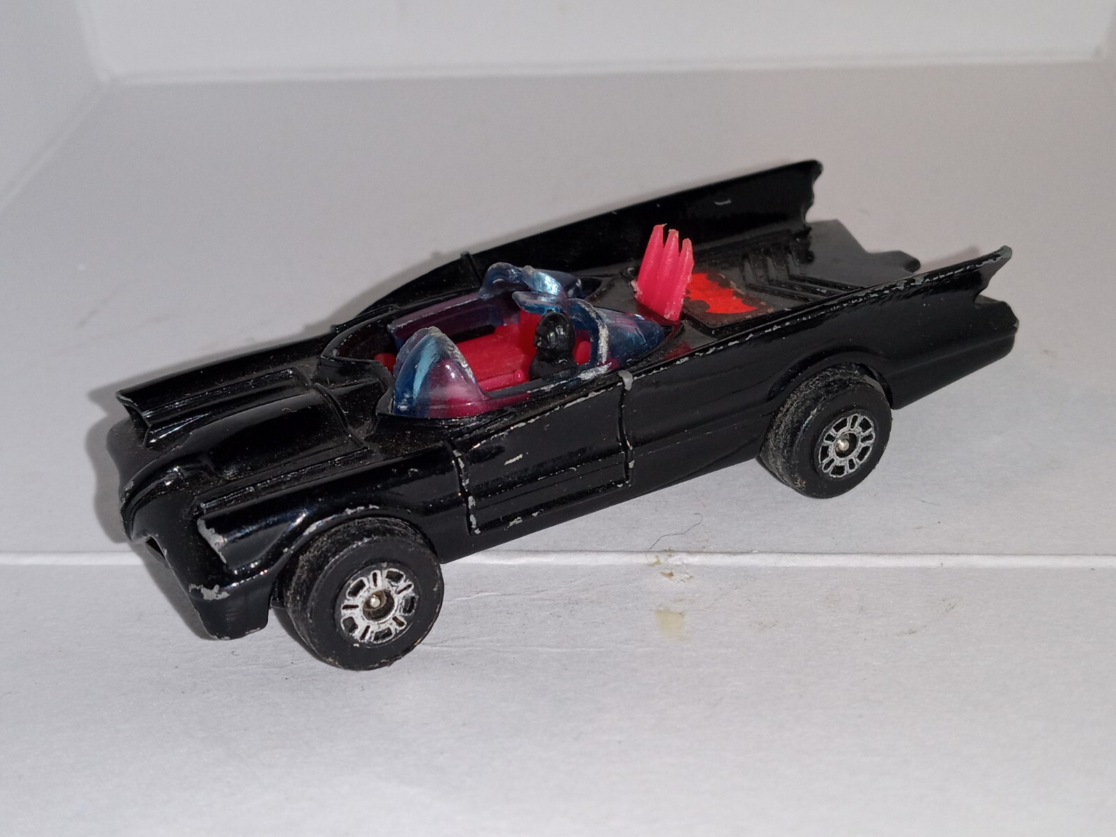 Lot of 2 Batmobile 1976 Corgi Juniors DC Comics Vintage Die Cast Toy 1: ...
