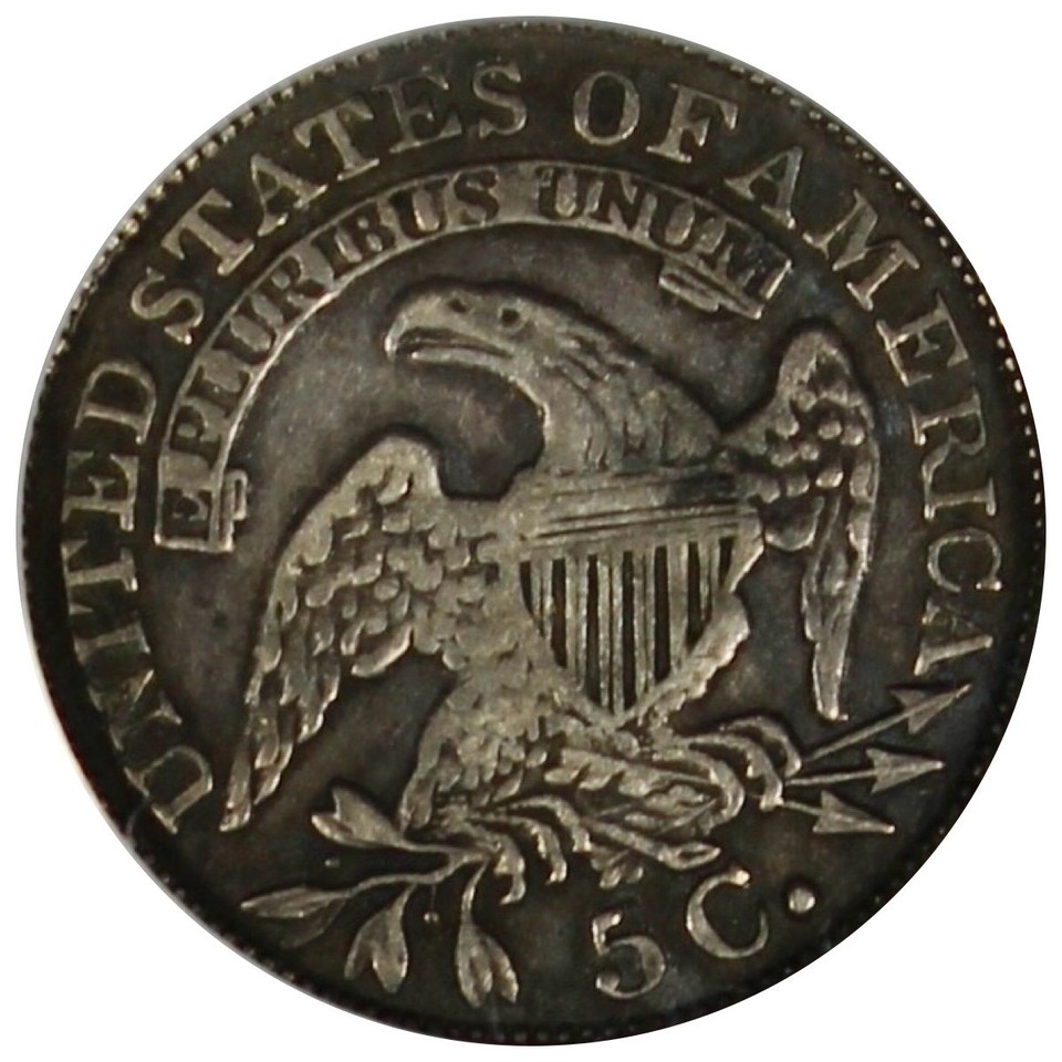 1835 Capped Bust Half Dime ANACS XF40 Circulated Better Date H10C | eBay