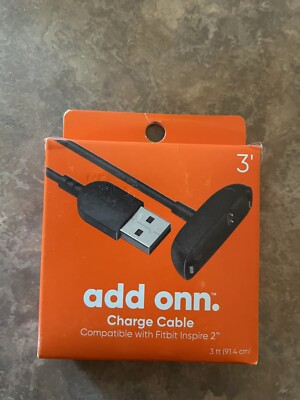 Add ONN. 3 Feet Charge Cable for Fitbit Inspire 2. New | eBay