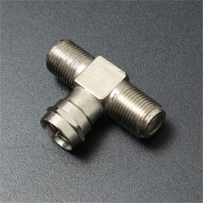 2-Way F-Type Splitter Combiner TV Coaxial Connectors Cable RF Adapters ...