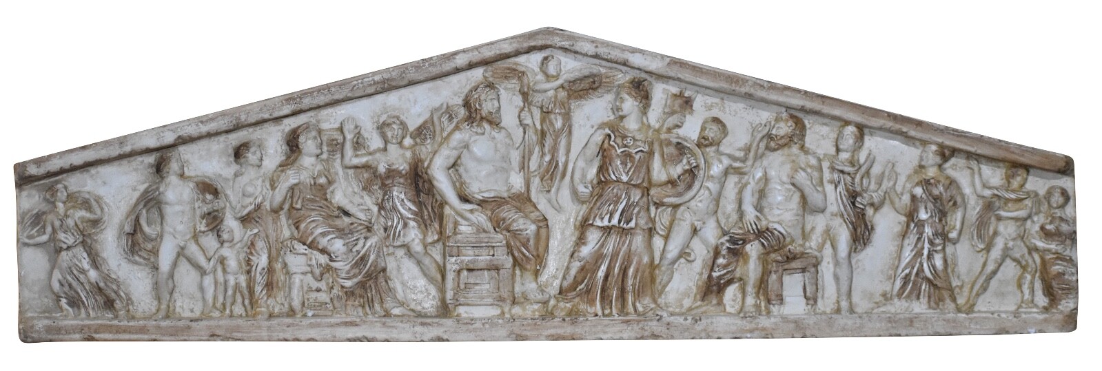 Bas relief Pediment Parthenon Acropolis Athens Cast Stone Greek ...