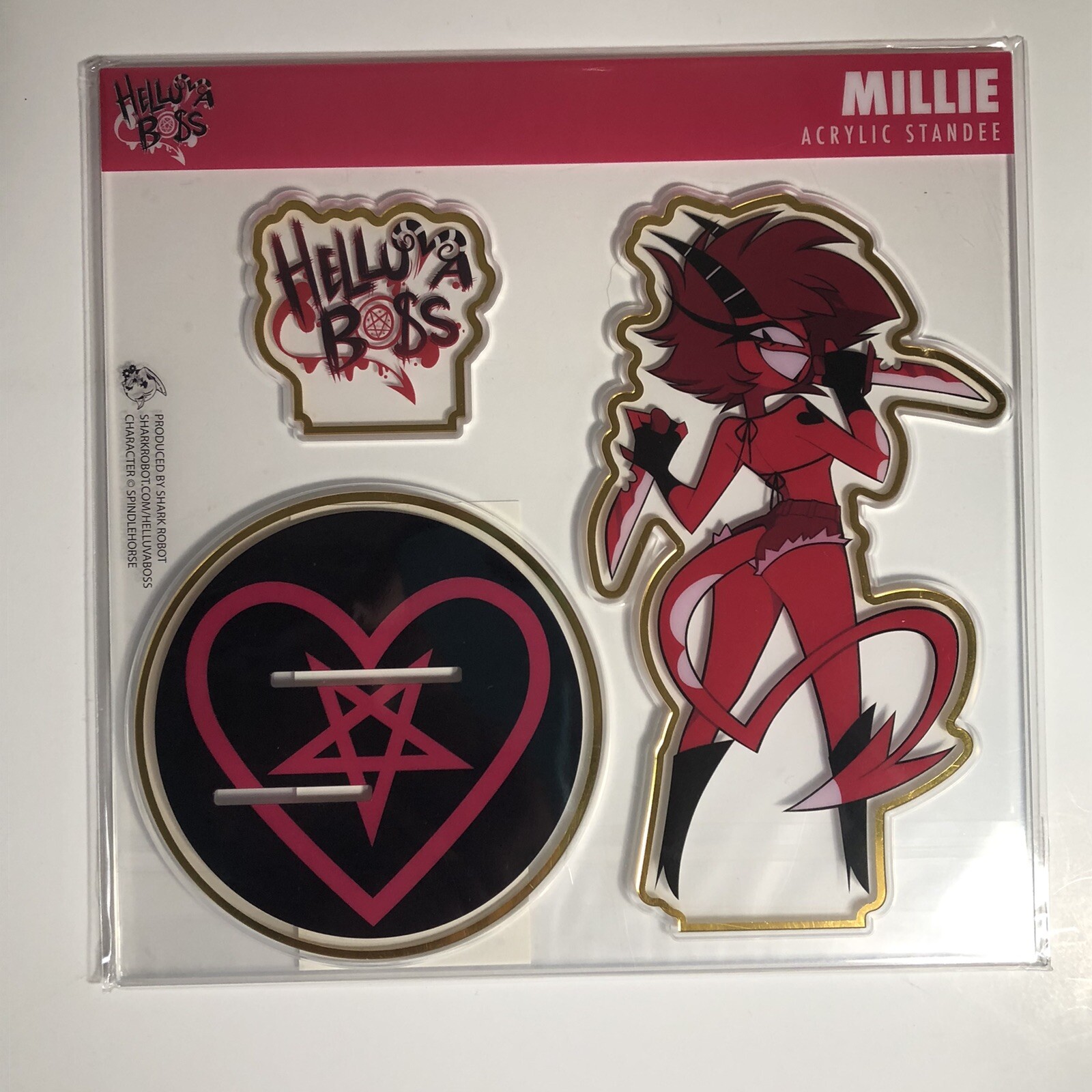 Helluva Boss Pin up Millie Limited Edition Acrylic Standee Vivziepop | eBay