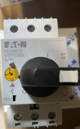 NEW, Eaton - XTPR010BC1 - Manual Motor Protector. 6.3-10A. NEW in Box ...