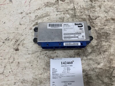 International Bendix ABS Brake Control Module 3703690C1 From 2012 ...